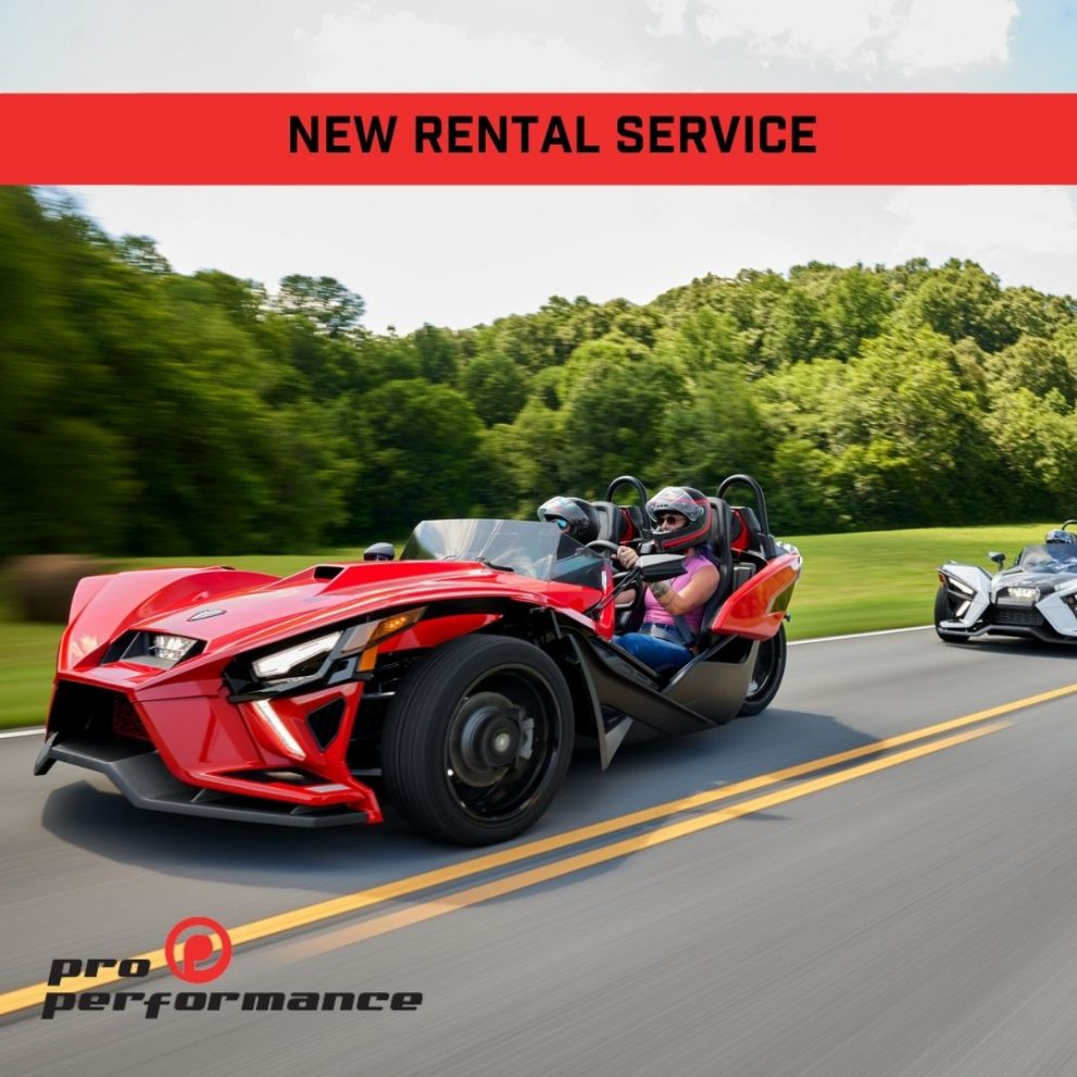 New Slingshot Rental Service - Pro Performance